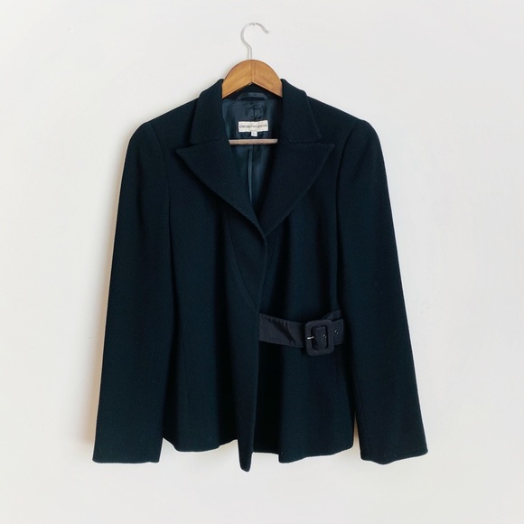 Emporio Armani | Jackets & Coats | Vintage Armani Buckle Blazer | Poshmark